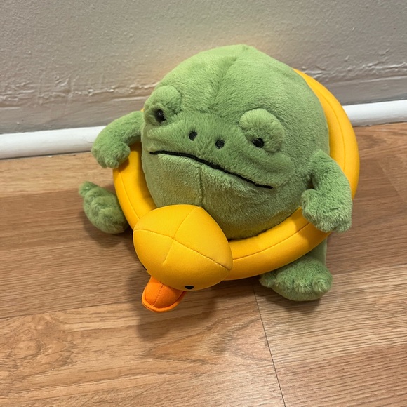 Jellycat | Accessories | Jellycat Ricky Rain Frog Rubber Ring Adorable ...
